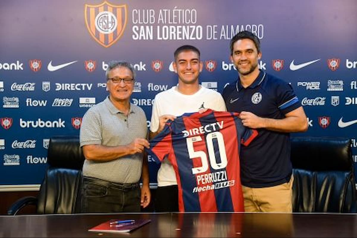 Francisco Perruzzi firmó hasta fin de 2026 ⋆ San Lorenzo de Almagro CASLA